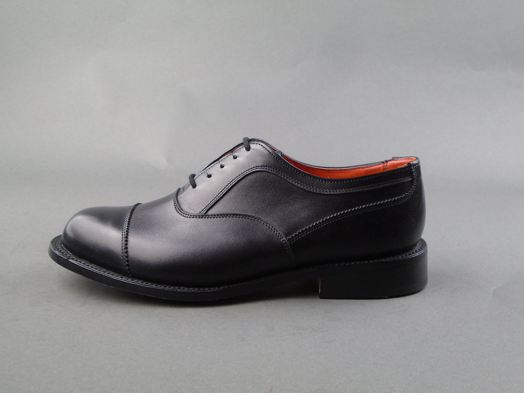 Natalie Black Toe Cap Oxfords 6 Fitting – Tricker's Factory Shop