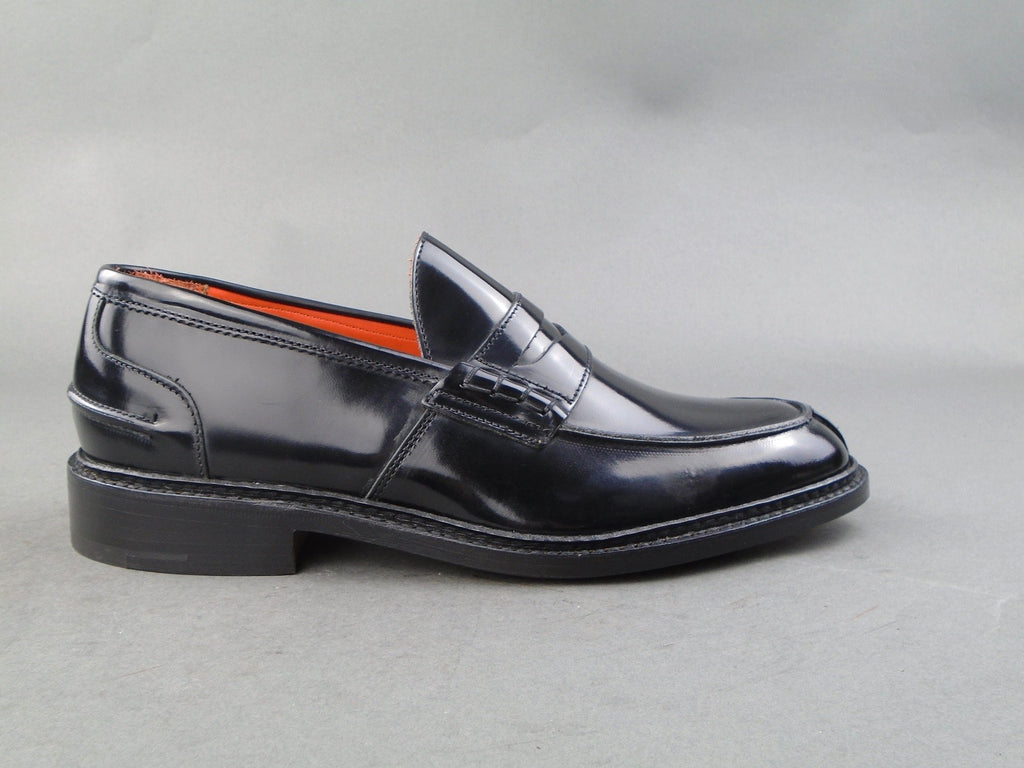 Eva Ladies Loafer - Black Bookbinder – Tricker's Factory Shop