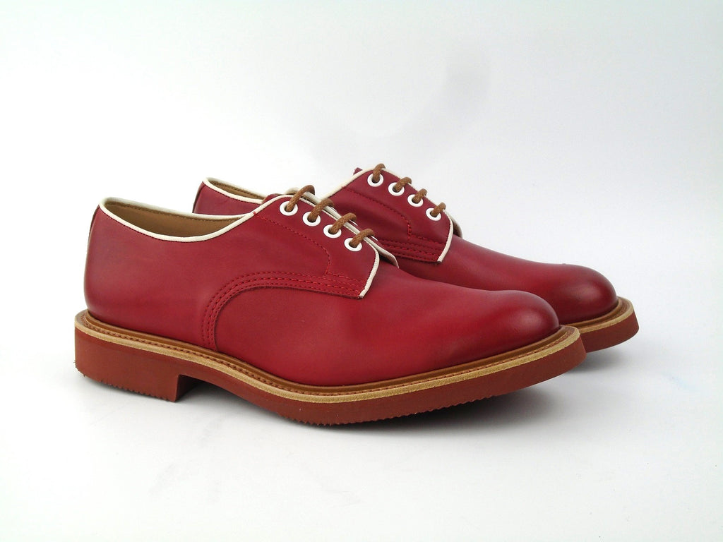 Daniel Derby Shoe - Red Funchal – Tricker's Factory Shop