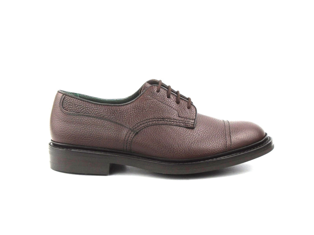 Matlock Country Shoe - Dark Brown Olivvia Scotch Grain – Tricker's ...