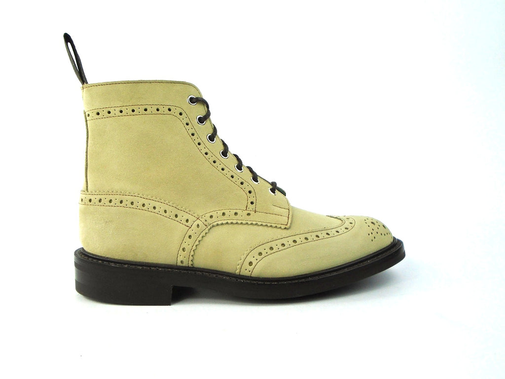 Stow Country Boot - Oatmeal Suede – Tricker's Factory Shop