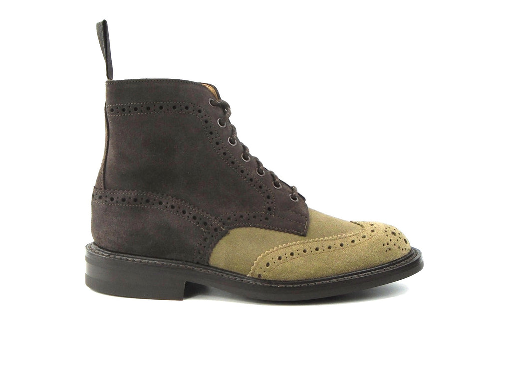 Stow Country Boot - Brown Multi Tone – Tricker's Factory Shop
