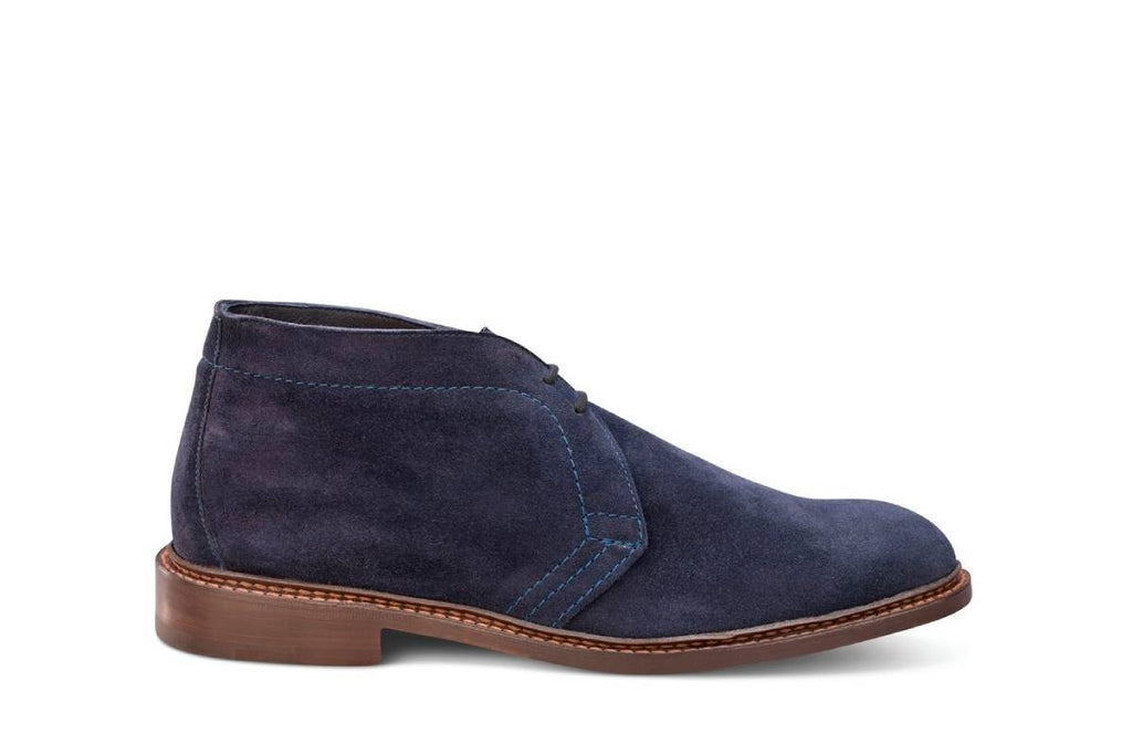 Polo Chukka Boot - Navy Castorino Suede – Tricker's Factory Shop